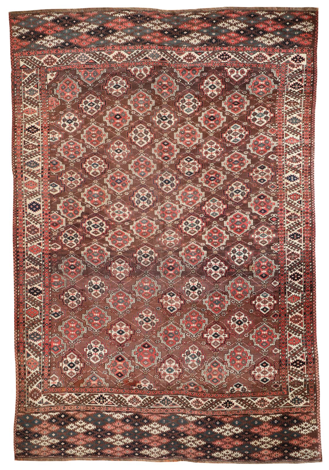 Antique Chodor carpet - Farnham Antique Carpets